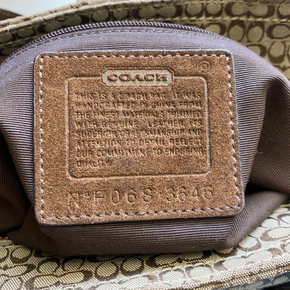 Coach | Bags | Authentic Coach Signature Print Satchel | Poshmark